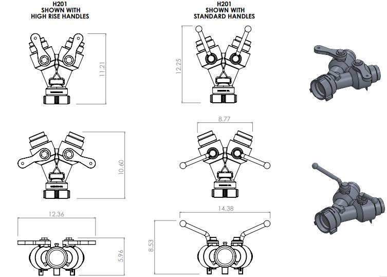 Harrington Gated Wye